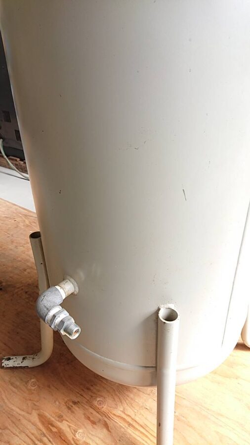 西芝電機(東芝産機) 260L空気タンク ST-260M | タカハシ機販